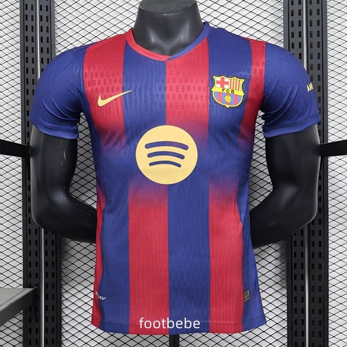 Maillot Match Barcelone 2025 2026 domicile - Footbebe Maillot Match Barcelone 2025 2026 domicile - Footbebe